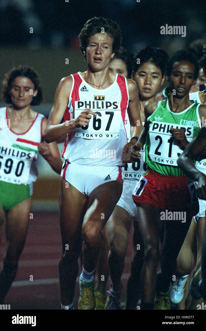 KATHRIN ULLRICH 10000 METRES 20 February 1992 Stock Photo - Alamy