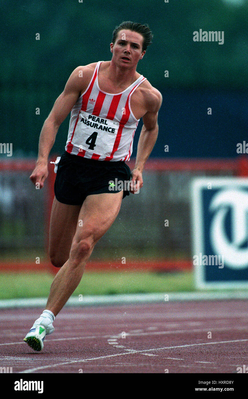 ROGER BLACK 400 METRES 24 February 1992 Stock Photo - Alamy