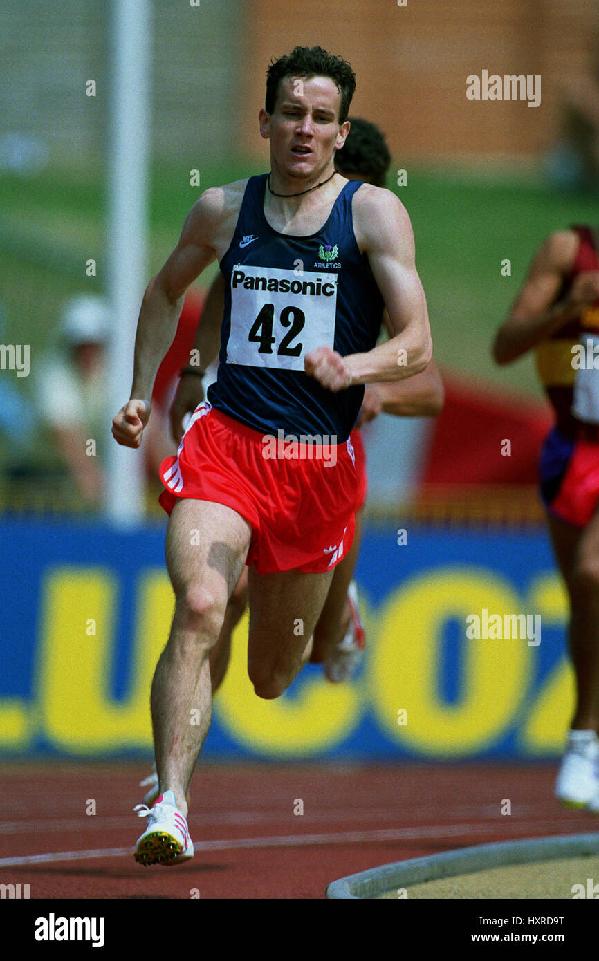 DAVID STRANG 800 METRES 01 July 1992 Stock Photo - Alamy