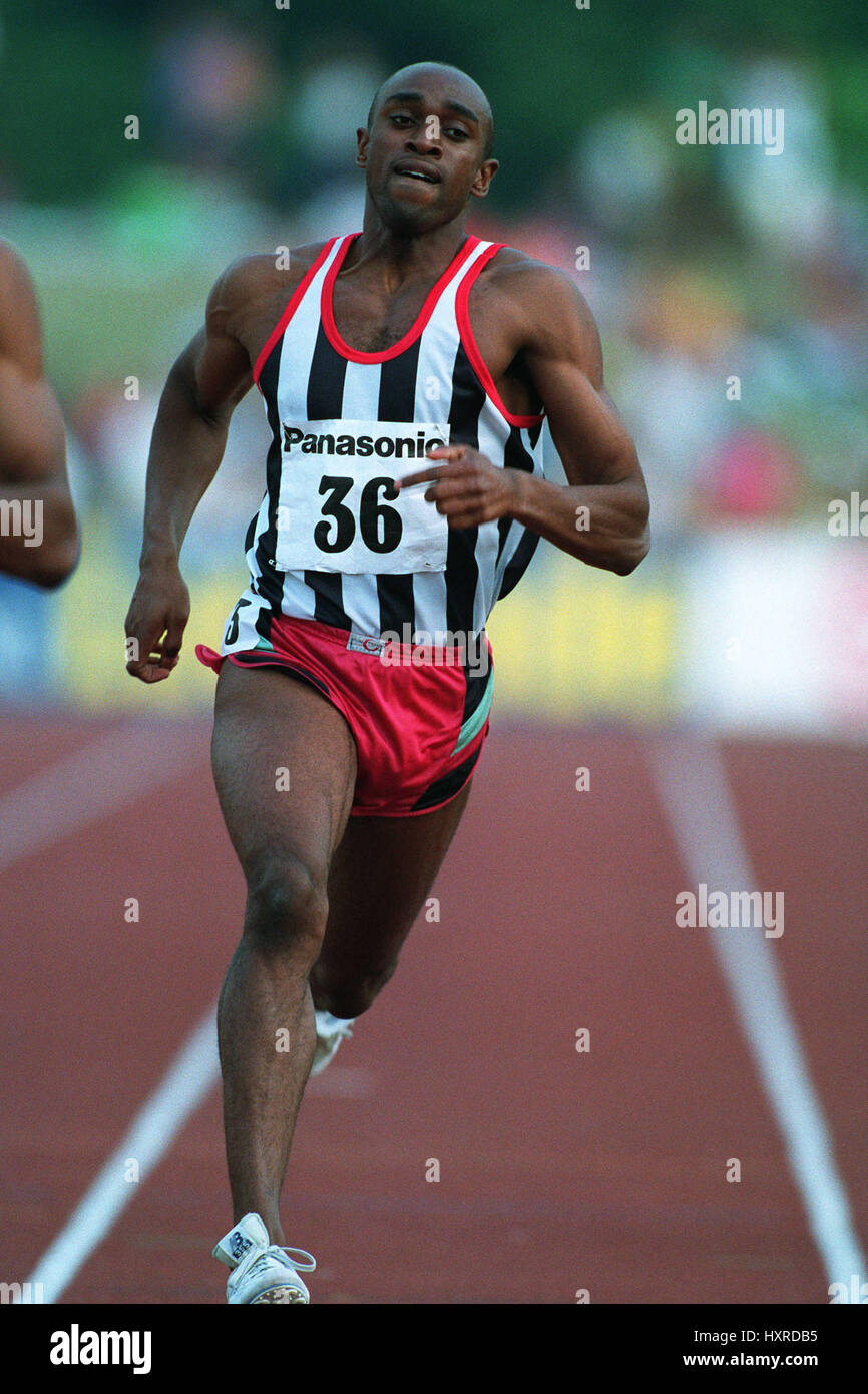 DAVID MCKENZIE 400 METRES 02 July 1992 Stock Photo - Alamy