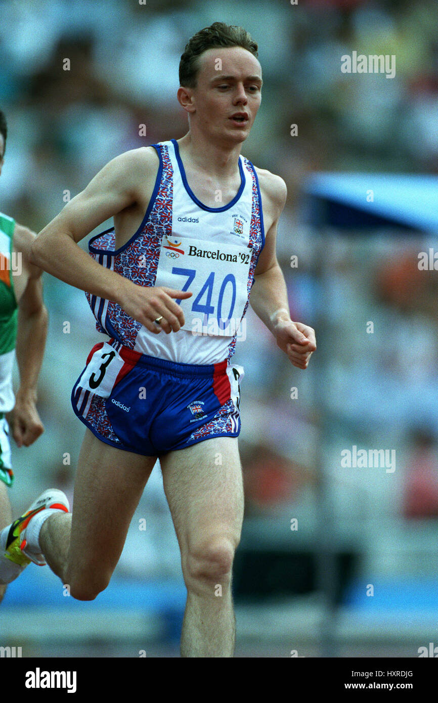 KEVIN MCKAY 1500 METRES 03 August 1992 Stock Photo - Alamy