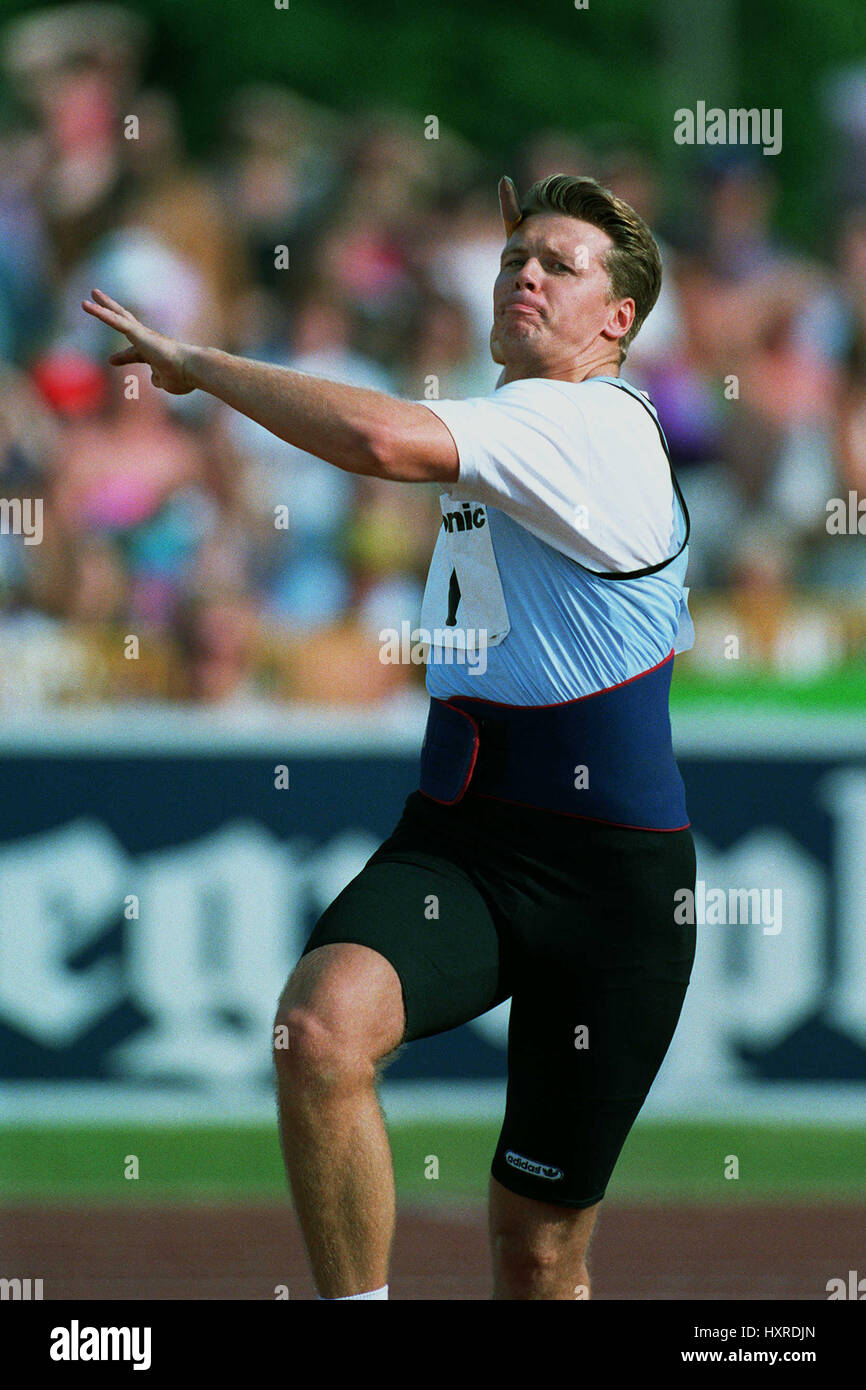 STEVE BACKLEY JAVELIN 03 July 1992 Stock Photo - Alamy