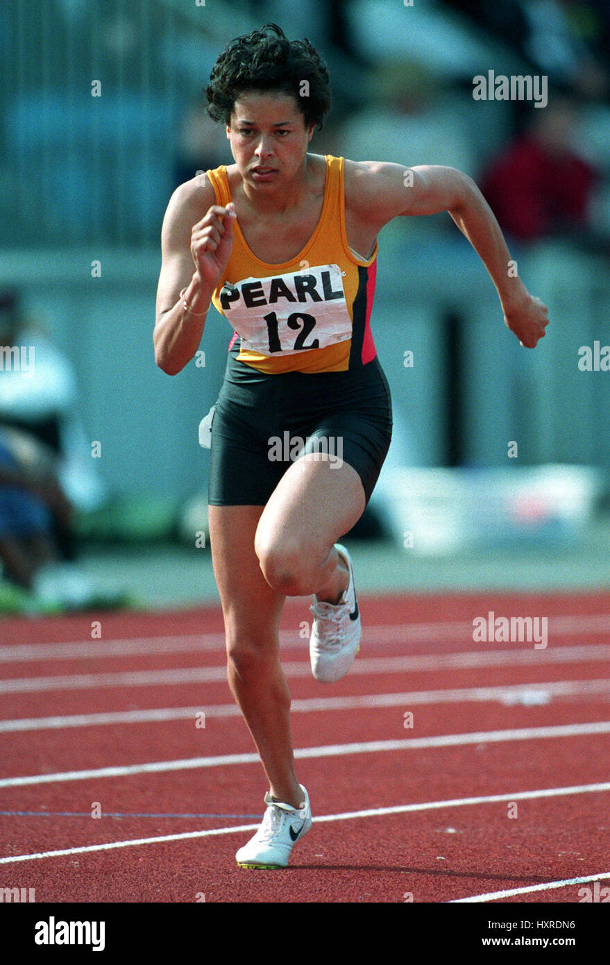 TRACEY GODDARD 400 METRES 21 June 1993 Stock Photo - Alamy