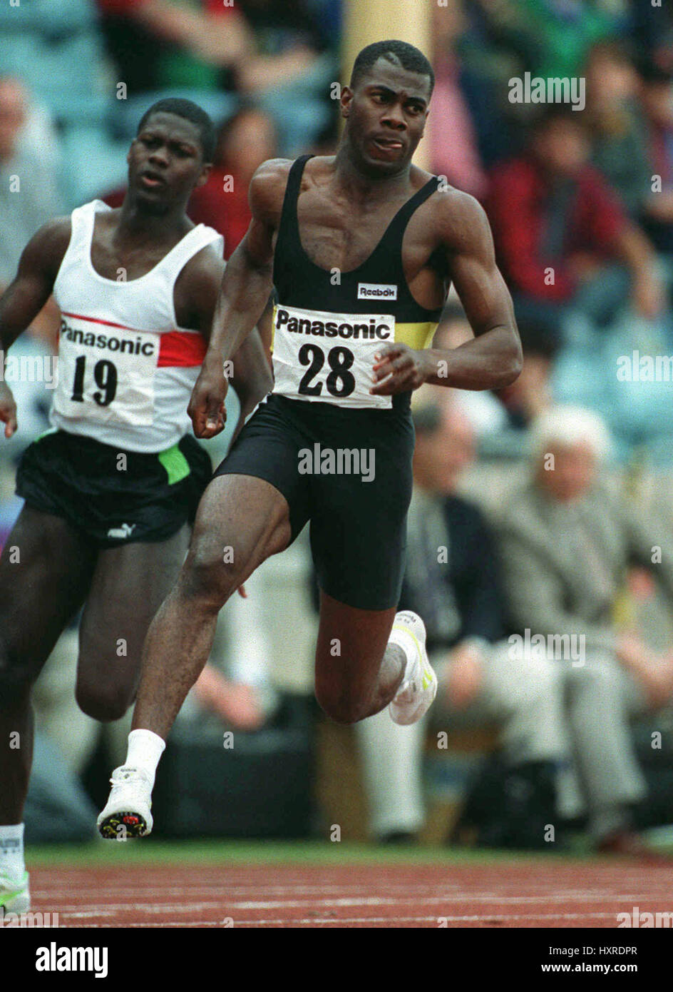 JASON JOHN 200 METRES 18 July 1993 Stock Photo - Alamy