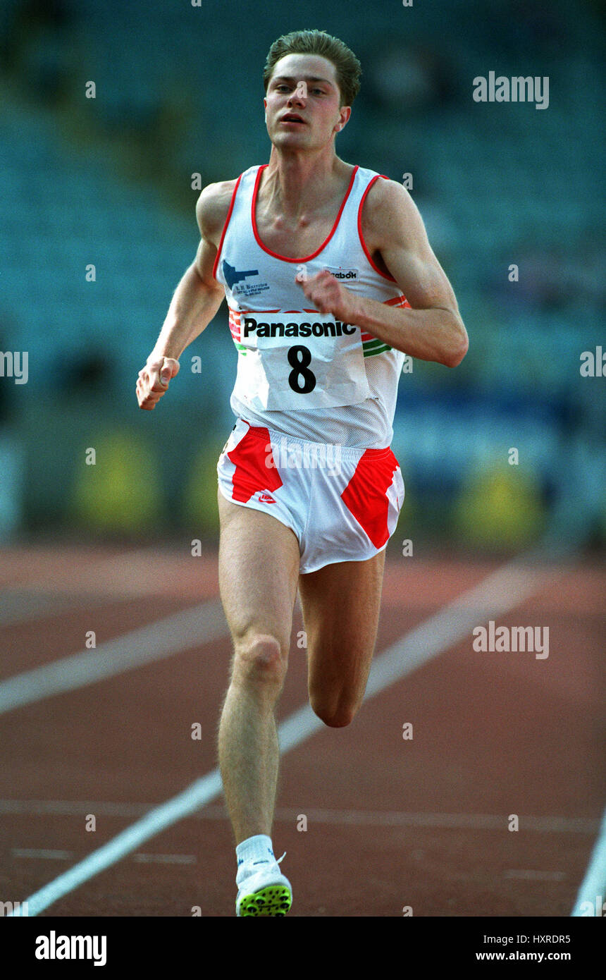MARK BLANCHARD 100 METRES 18 July 1993 Stock Photo - Alamy