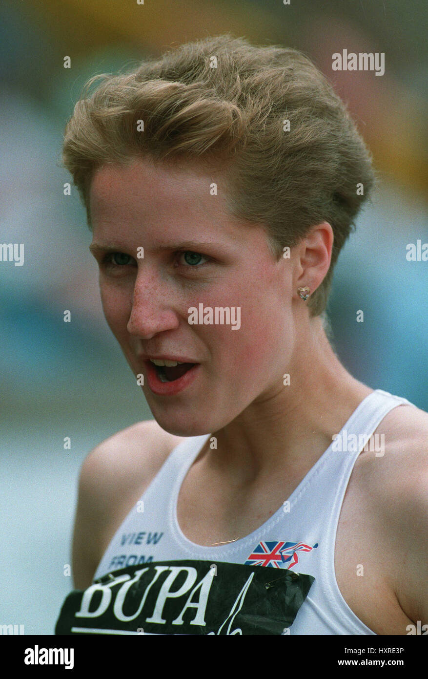 KATHARINE MERRY 100 METRES 27 June 1994 Stock Photo - Alamy