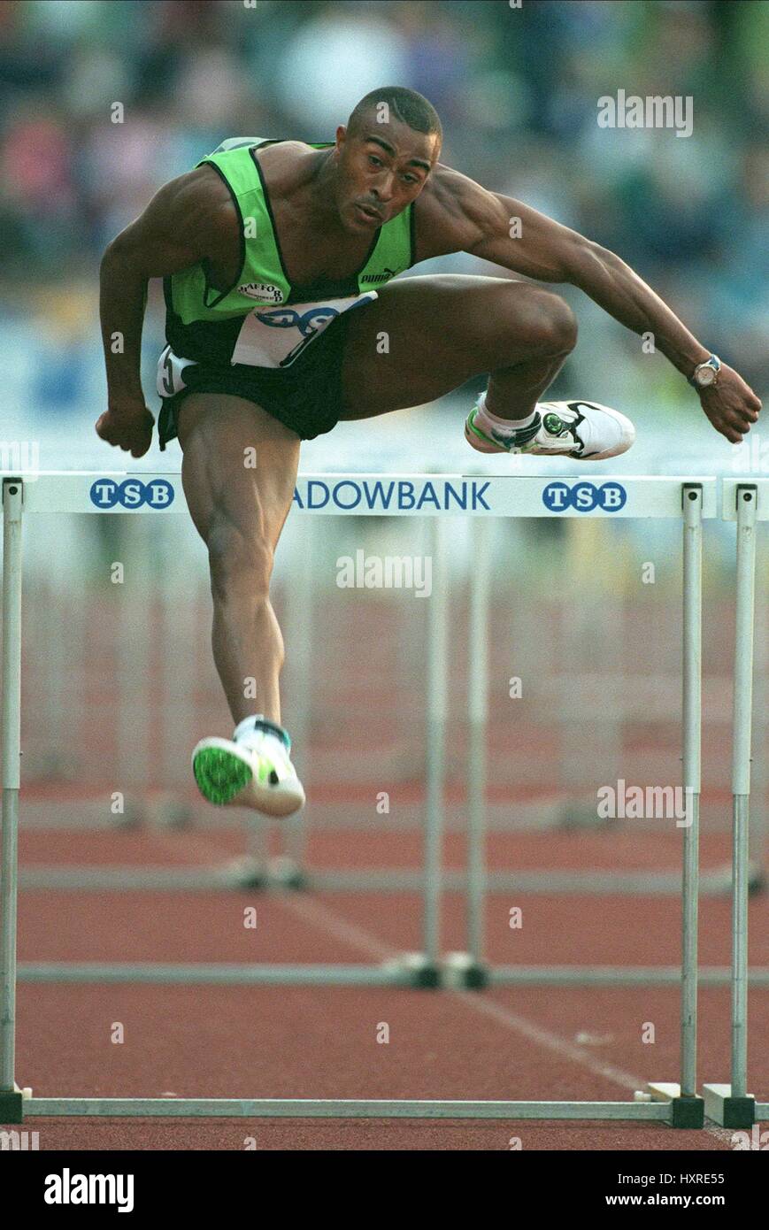 COLIN JACKSON 110 METRE HURDLES 23 July 1994 Stock Photo - Alamy