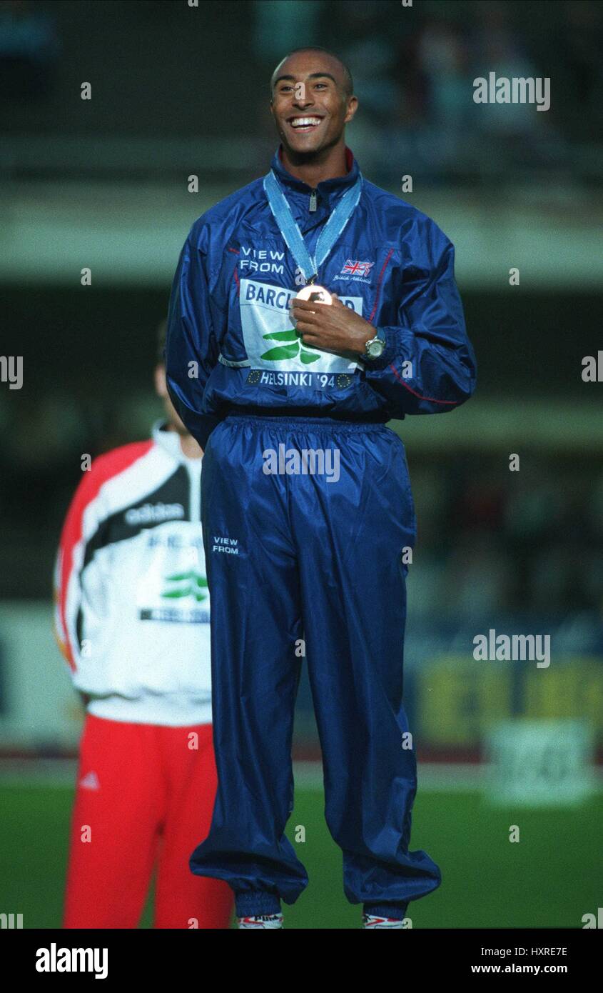 Medal colin jackson hi-res stock photography and images - Alamy