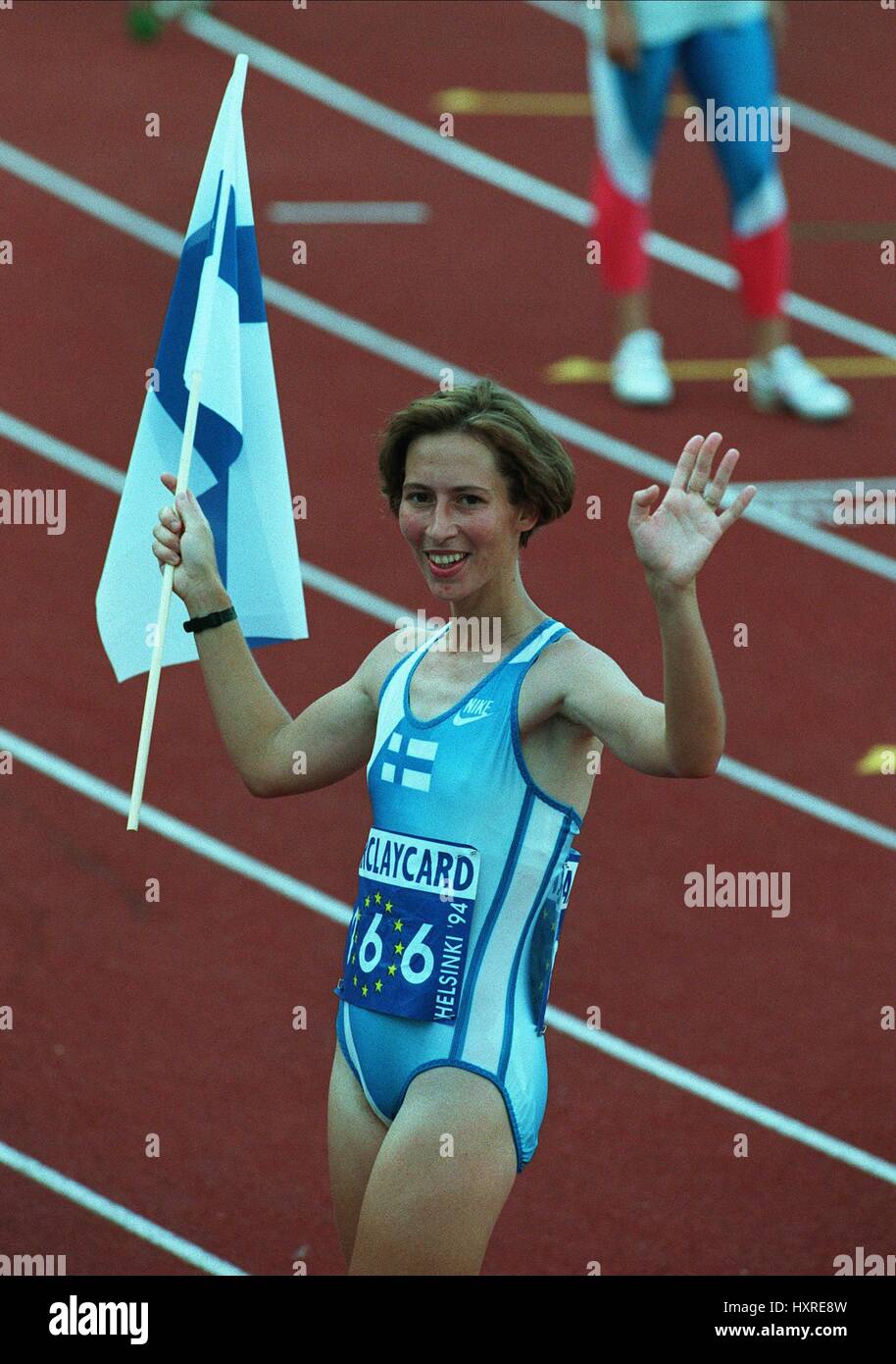 SARI ESSAYAH 10KM WALK HELSINKI 1994 17 August 1994 Stock Photo - Alamy