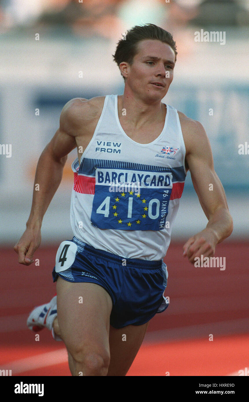 ROGER BLACK EUROPEAN CHAMPS.HELSINKI 1994 17 August 1994 Stock Photo ...