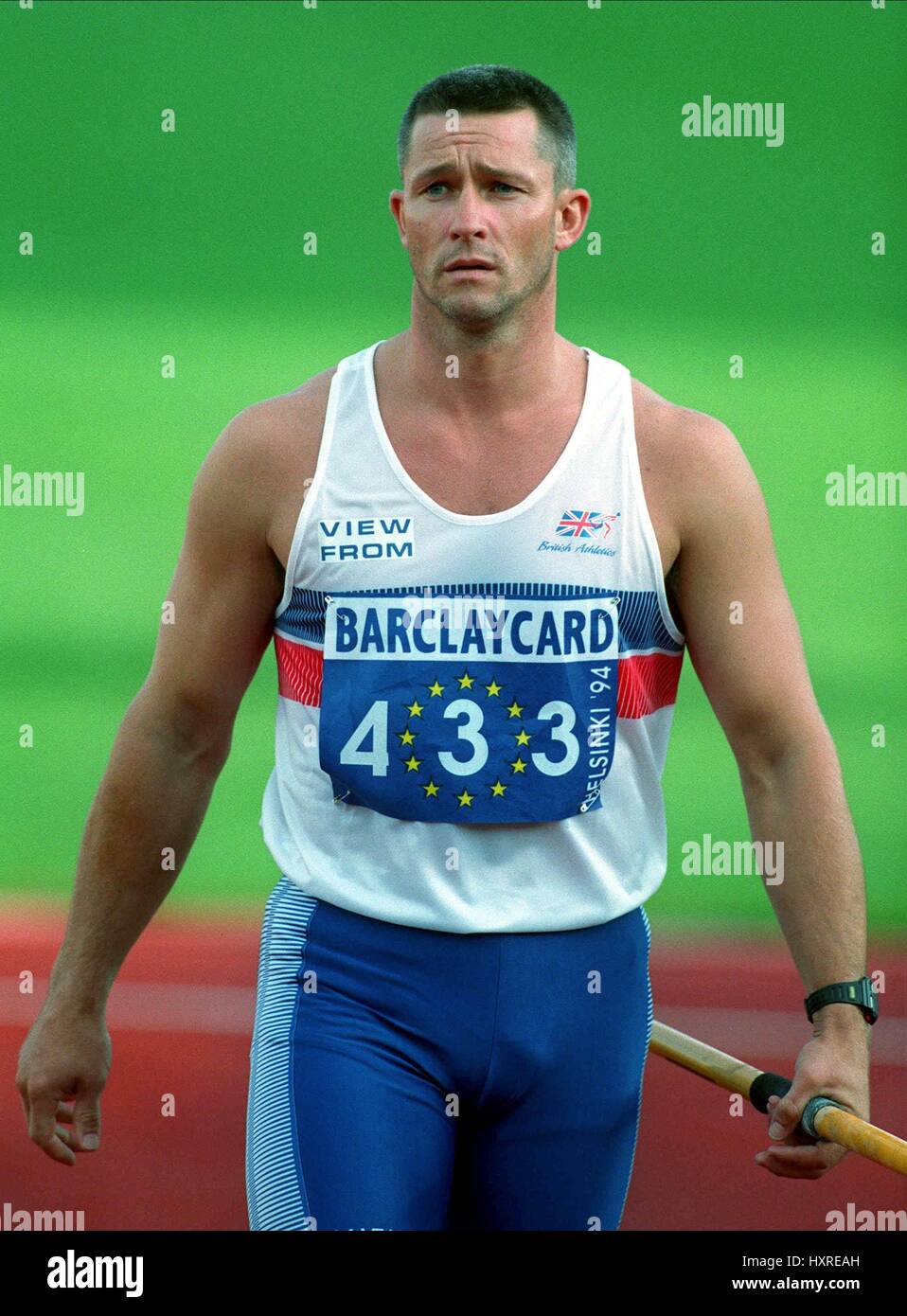 COLIN MACKENZIE JAVELIN HELSINKI 1994 17 August 1994 Stock Photo - Alamy