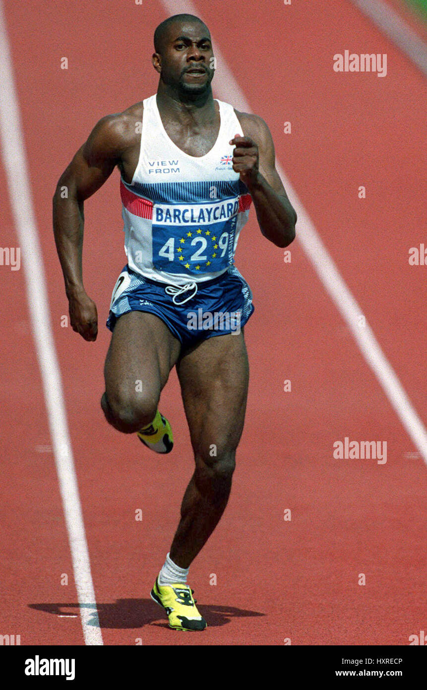 JASON JOHN 100 METRES HELSINKI 1994 22 September 1994 Stock Photo - Alamy