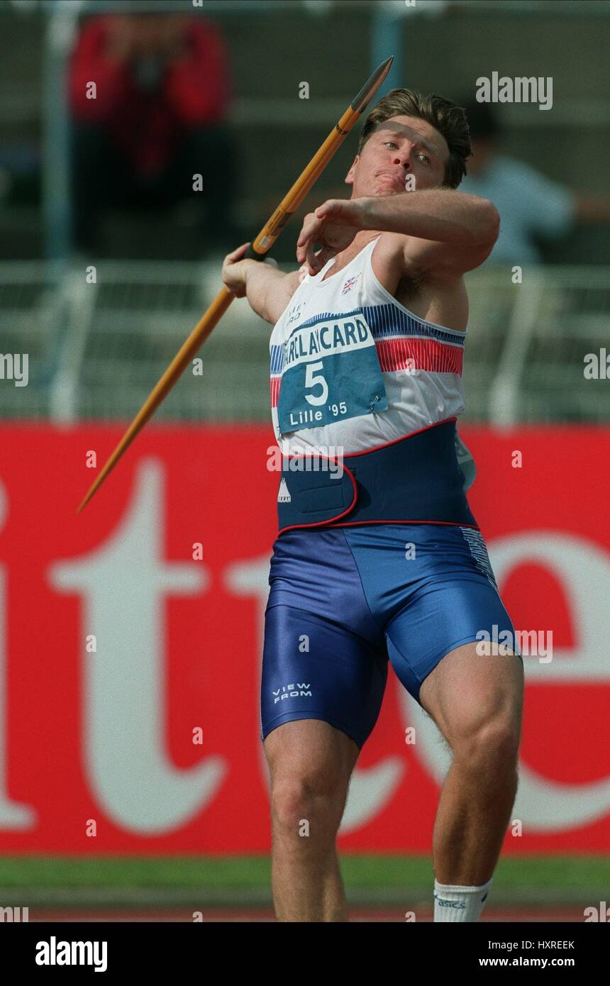 STEVE BACKLEY JAVELIN 27 June 1995 Stock Photo - Alamy