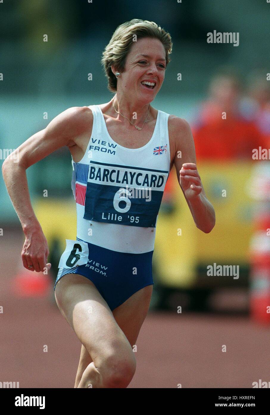 ALISON WYETH 5000 METRES 27 June 1995 Stock Photo - Alamy