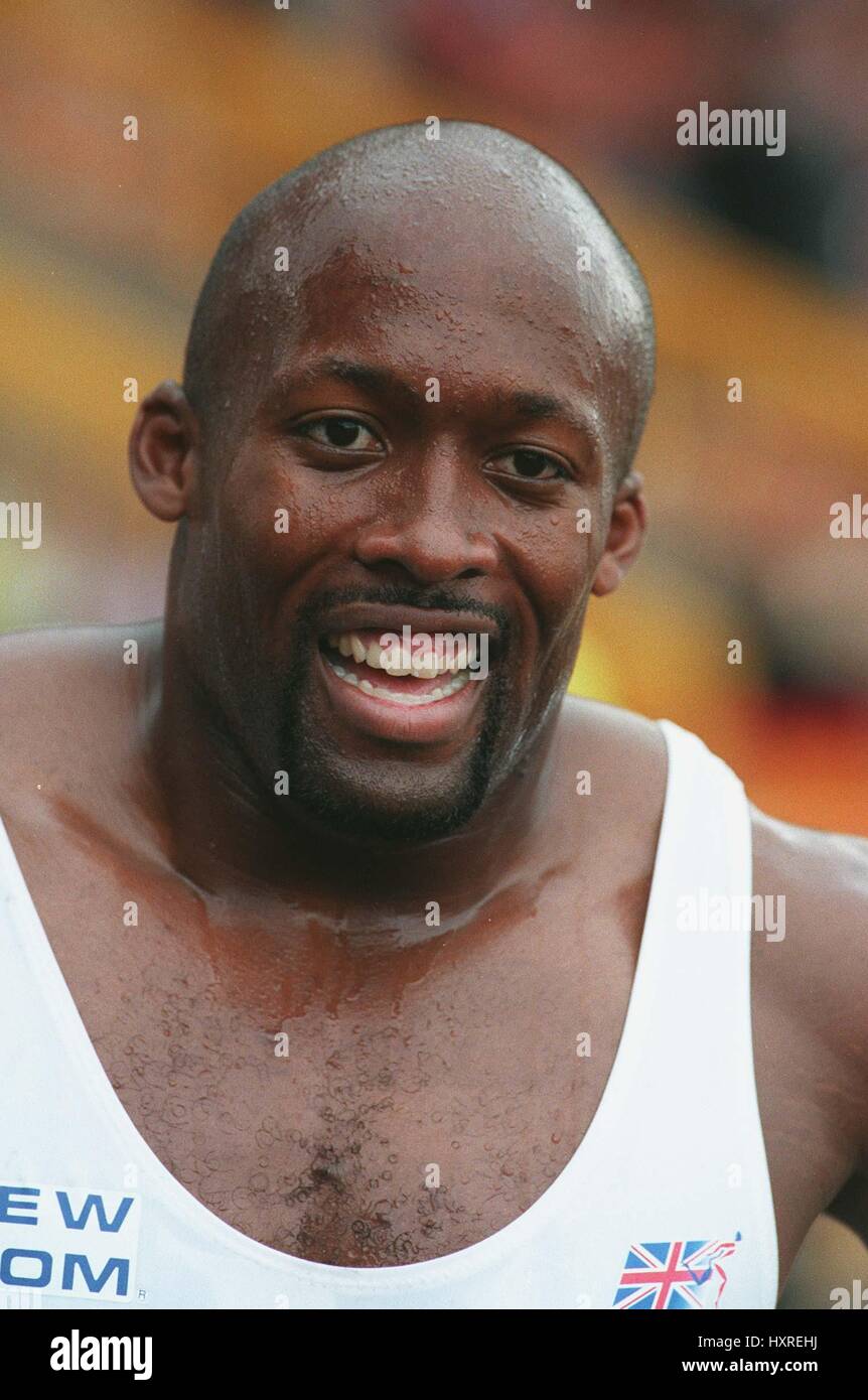 JOHN REGIS 200 METRES 17 July 1995 Stock Photo - Alamy