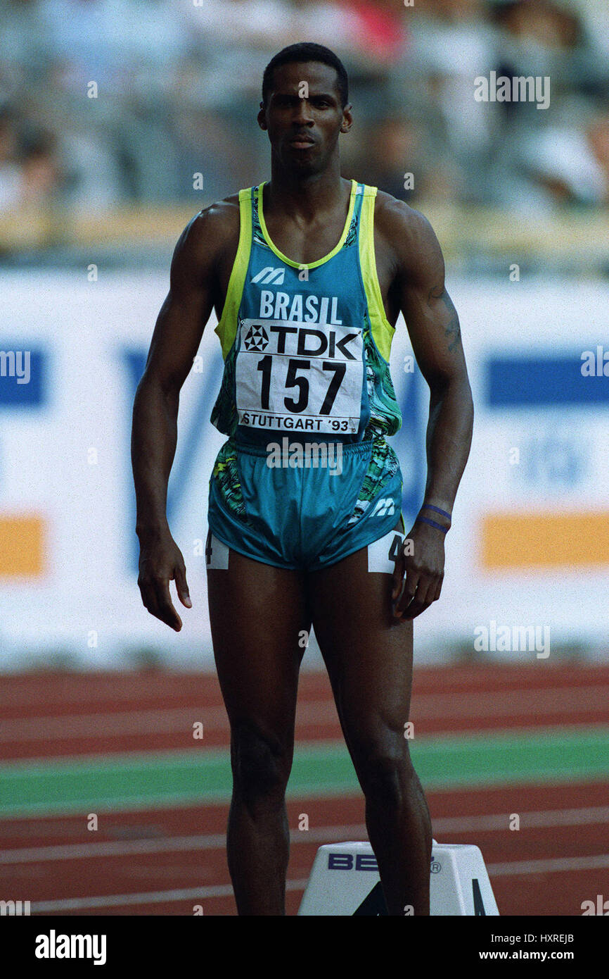 ROBSON DA SILVA 100 METRES 24 December 1993 Stock Photo - Alamy