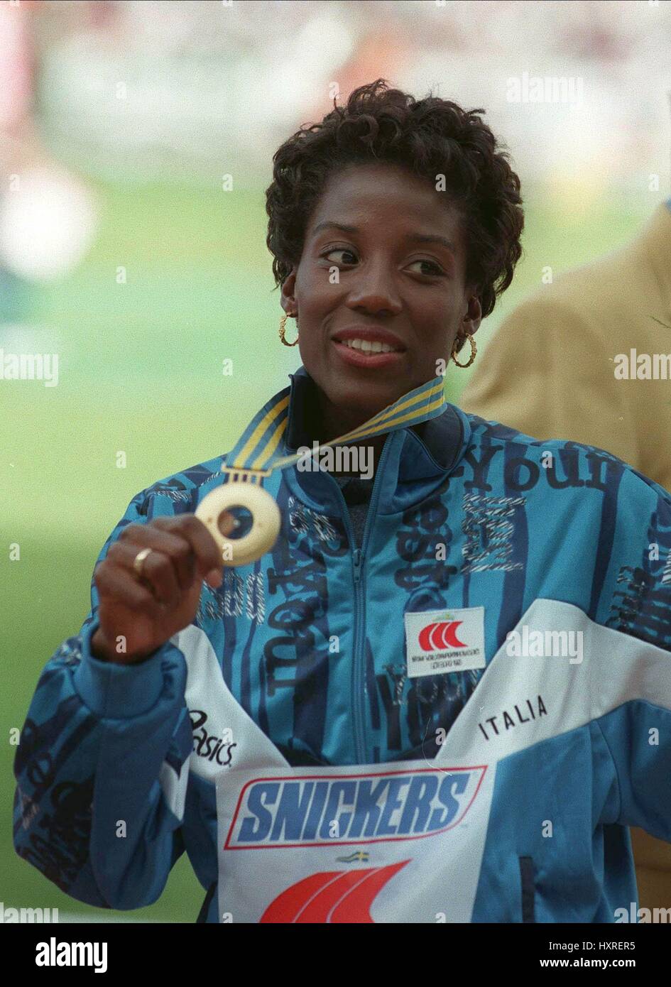 FIONA MAY WORLD CHAMPIONSHIPS 01 September 1995 Stock Photo - Alamy