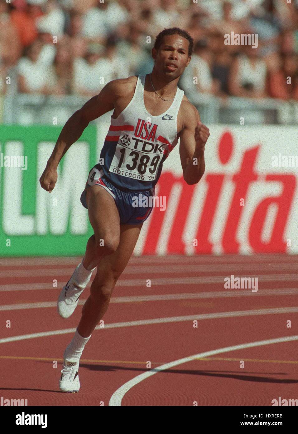 JEFF WILLIAMS 200 METRES 01 September 1995 Stock Photo - Alamy