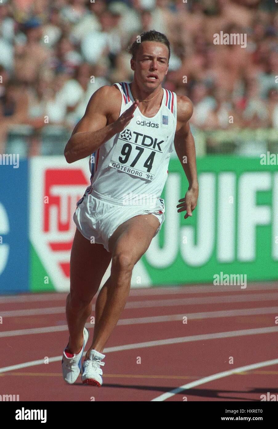 GEIR MOEN 200 METRES WORLD CHAMPS 01 September 1995 Stock Photo - Alamy