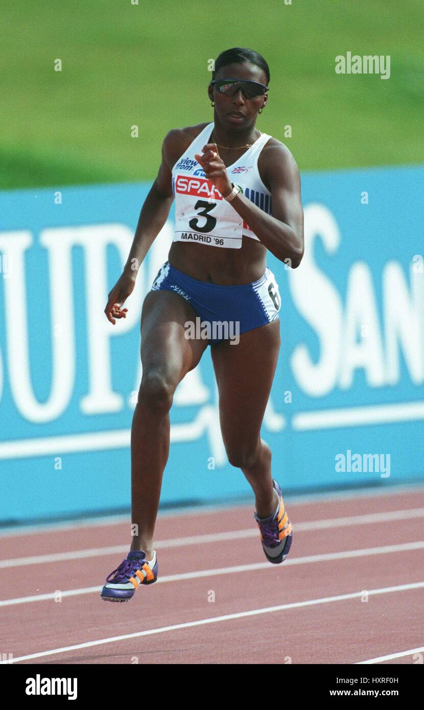DONNA FRASER EUROPEAN CUP MADRID 1996 04 June 1996 Stock Photo - Alamy