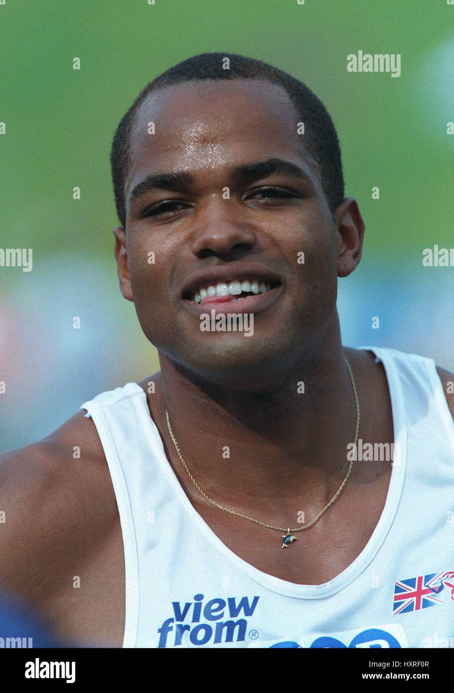 DUAINE LADEJO EUROPEAN CUP MADRID 1996 04 June 1996 Stock Photo - Alamy