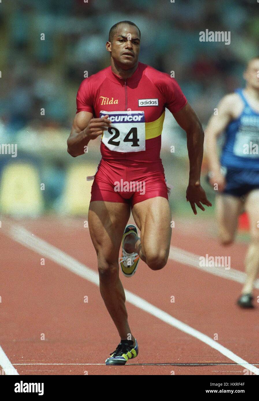 DUAINE LADEJO 400 METRES 18 June 1996 Stock Photo - Alamy