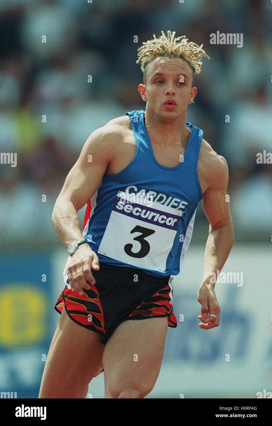 JAMIE BAULCH 400 METRES 18 June 1996 Stock Photo - Alamy