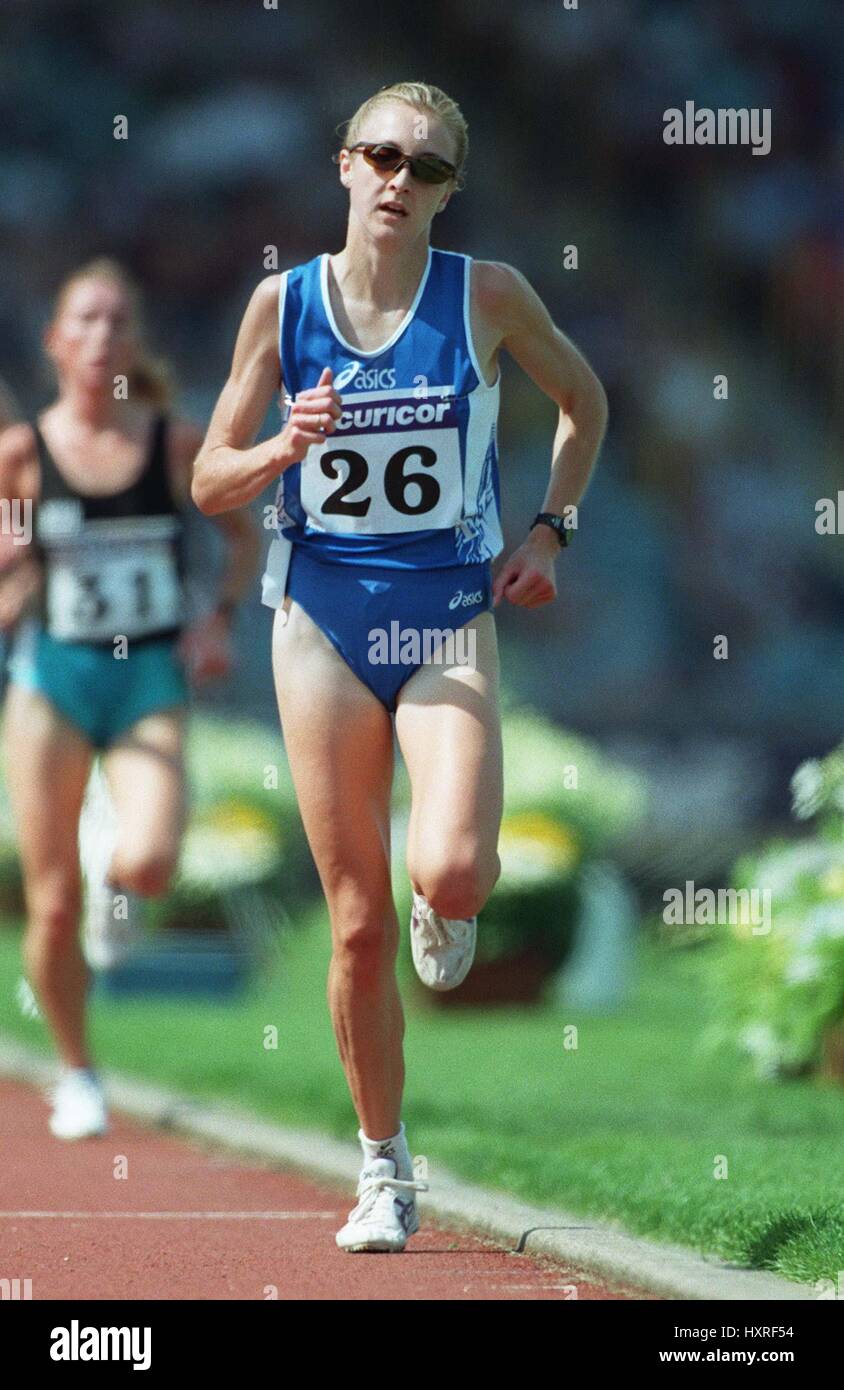 PAULA RADCLIFFE 5000 METRES 18 June 1996 Stock Photo - Alamy