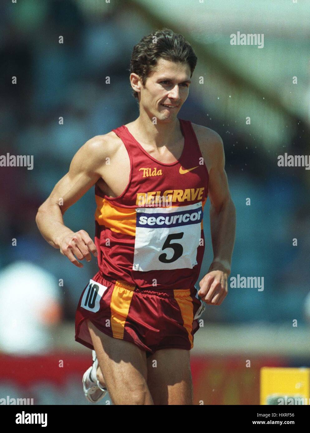 JUSTIN CHASTON 3000M STEEPLE 18 June 1996 Stock Photo - Alamy