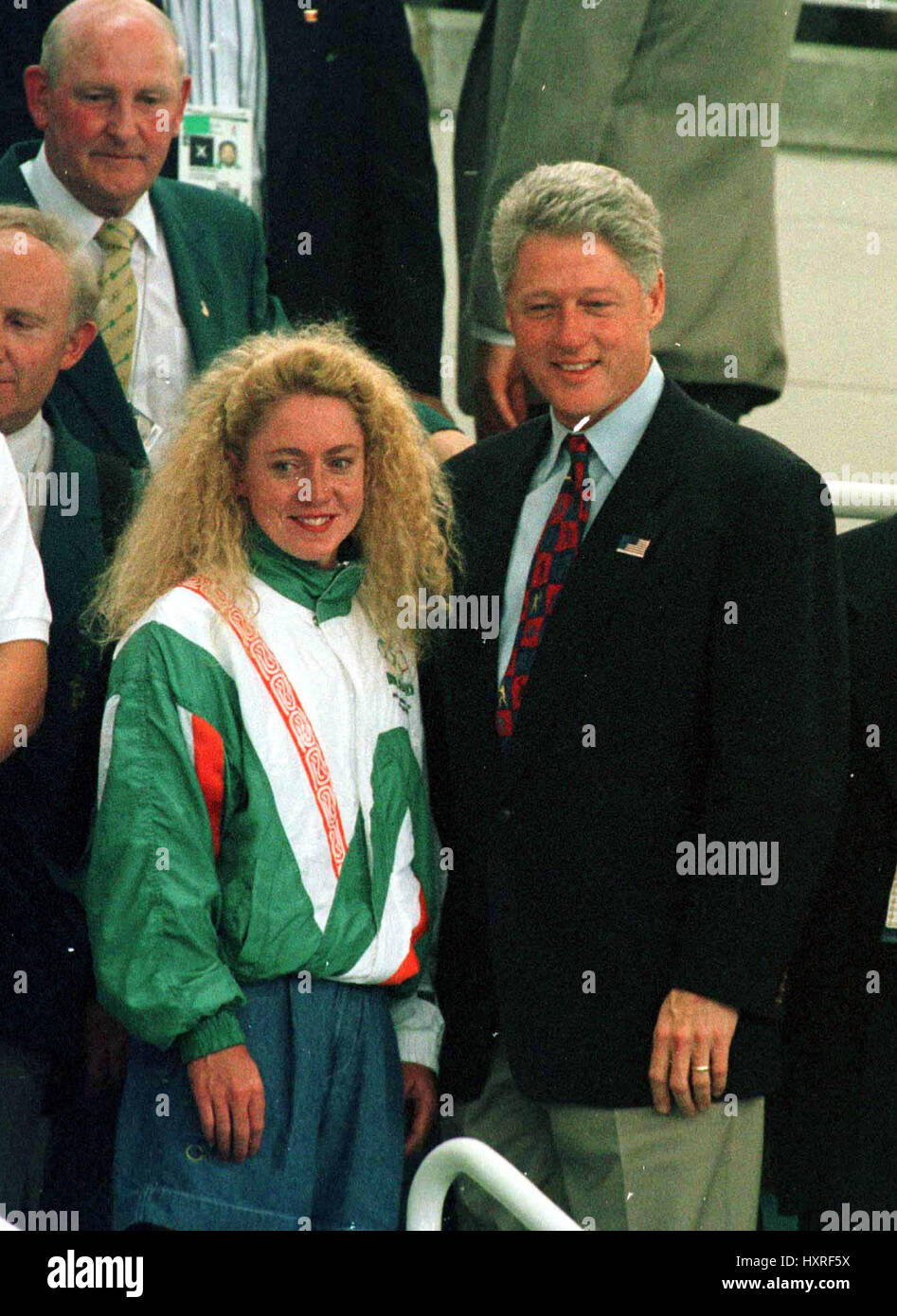 MICHELLE SMITH & BILL CLINTON SWIMMING ATLANTA 19 June 1996 Stock Photo ... MICHELLE SMITH & BILL CLINTON SWIMMING ATLANTA 19 June 1996 Stock Photo ...