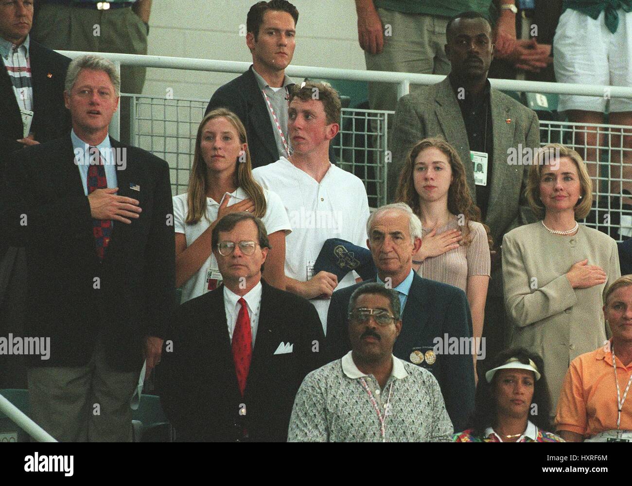 PRESIDENT CLINTON & FAMILY OLYMPIC GAMES ATLANTA 1996. 01 August 1996 ... PRESIDENT CLINTON & FAMILY OLYMPIC GAMES ATLANTA 1996. 01 August 1996 ...