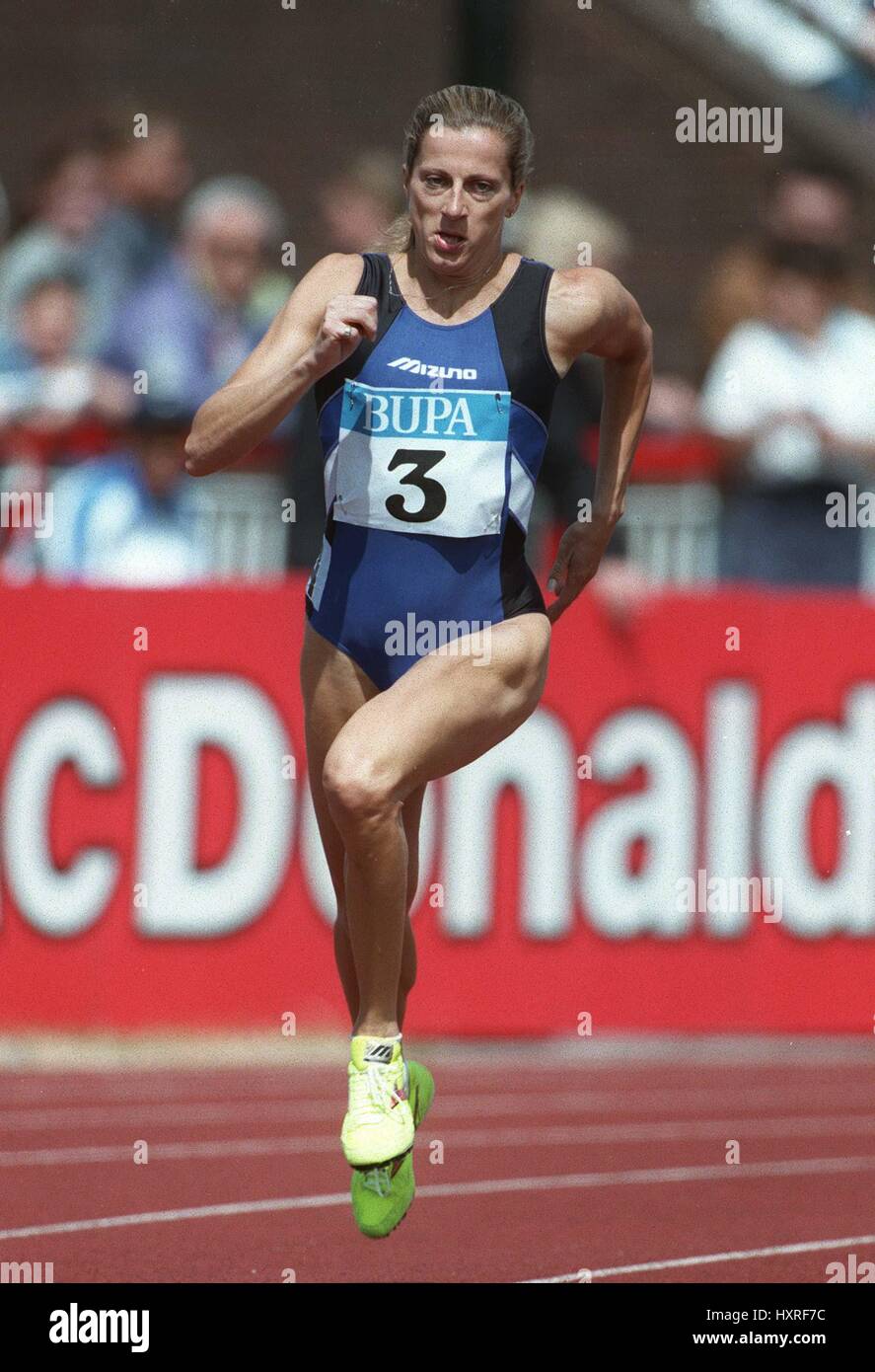 Athletics sally gunnell hi-res stock photography and images - Alamy