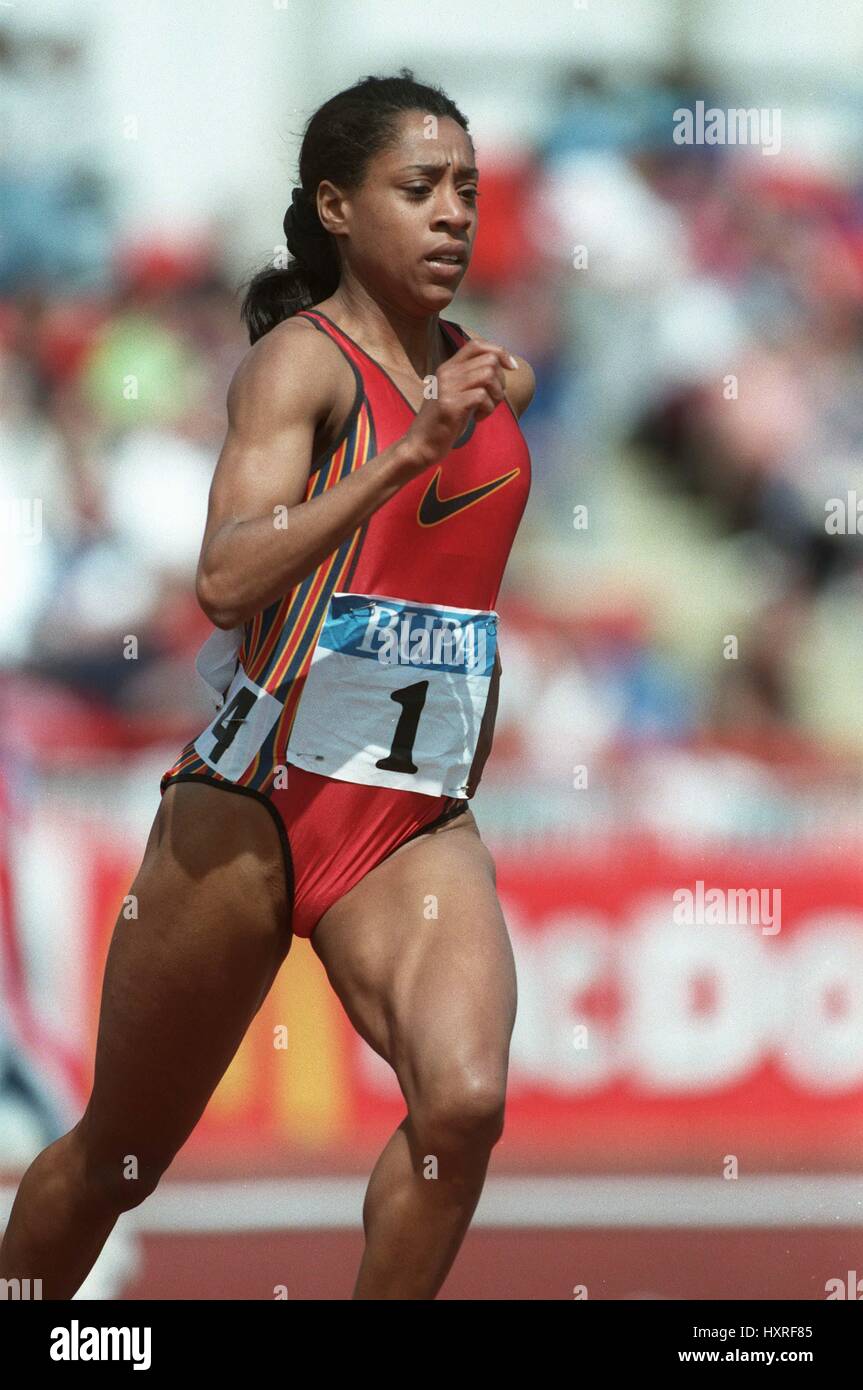 DIANE MODAHL 800 METRES 02 July 1996 Stock Photo - Alamy