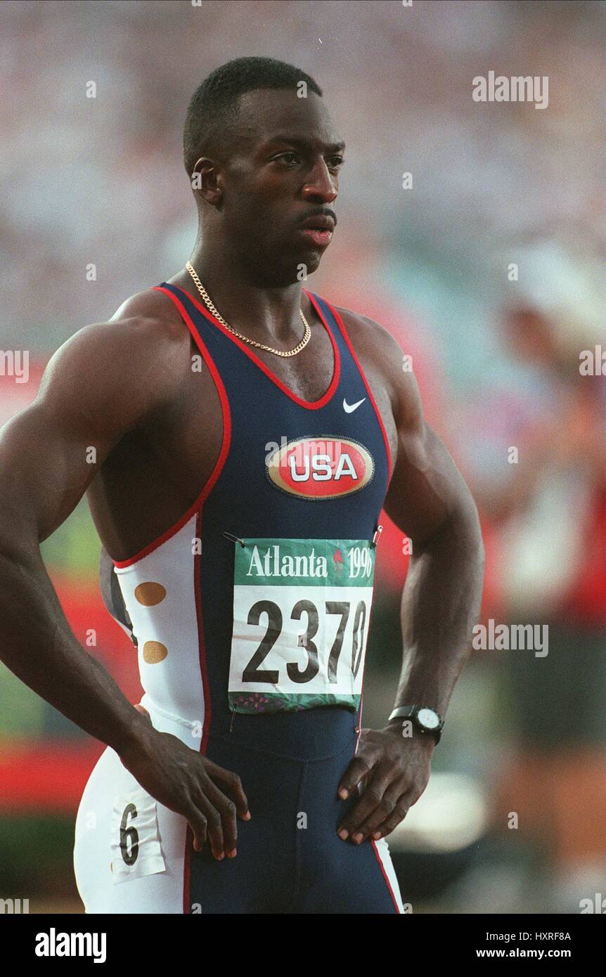 Michael johnson 1996 hi-res stock photography and images - Alamy