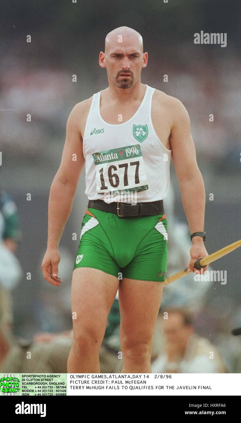 TERRY MCHUGH JAVELIN 04 August 1996 Stock Photo - Alamy