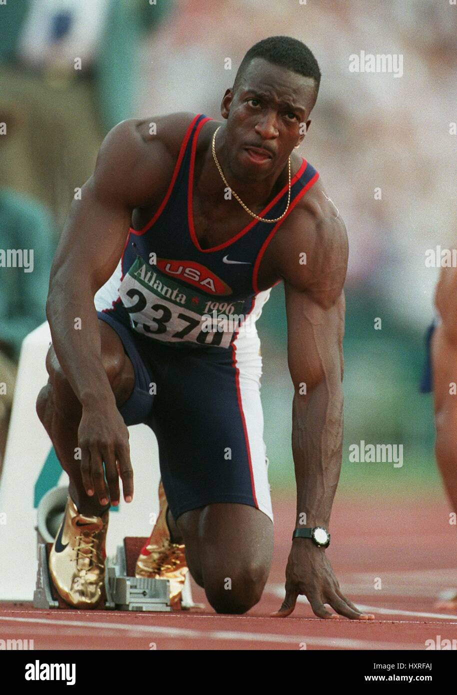Michael johnson 1996 hi-res stock photography and images - Alamy