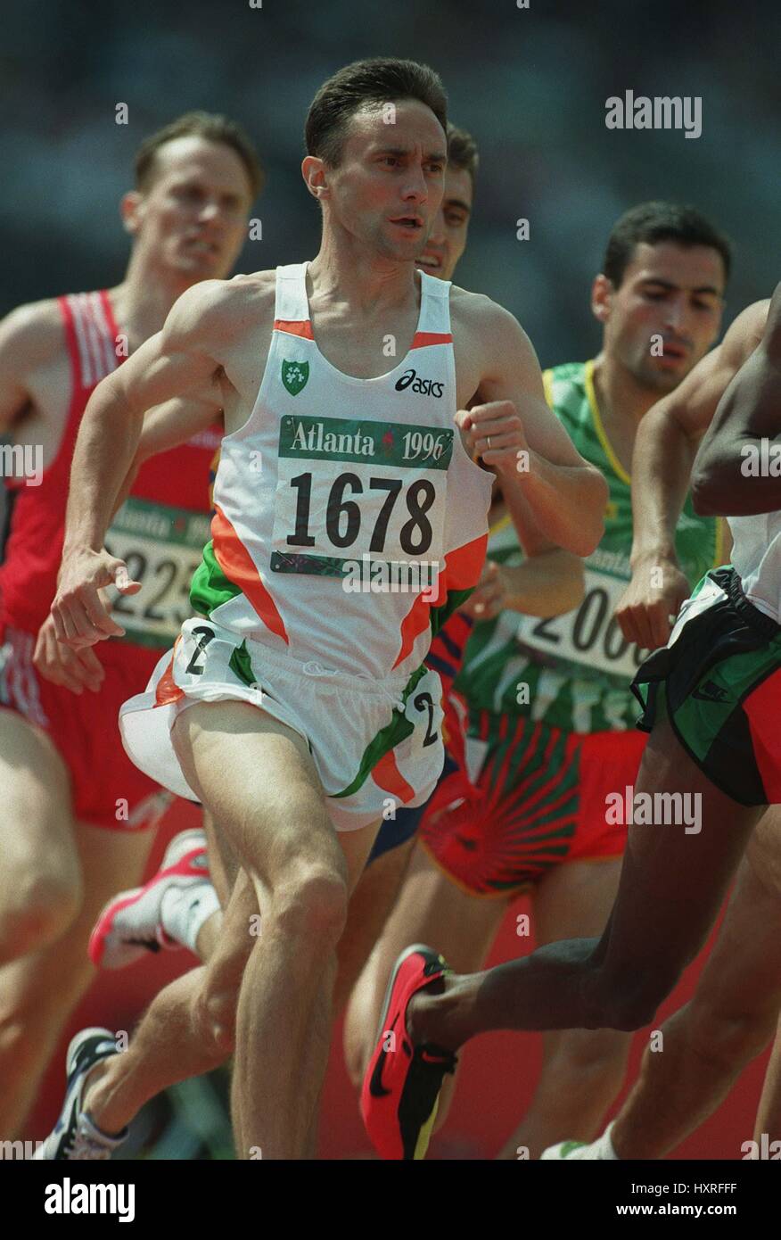 MARCUS O'SULLIVAN 1500 METERS ATLANTA 1996 01 August 1996 Stock Photo ...