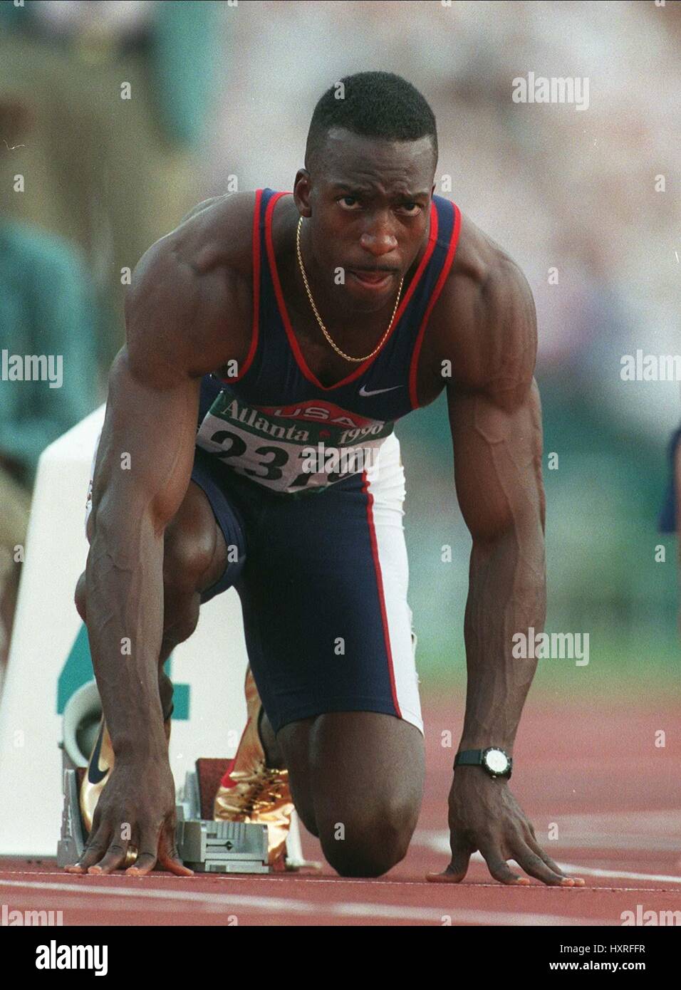 Michael johnson 1996 hi-res stock photography and images - Alamy