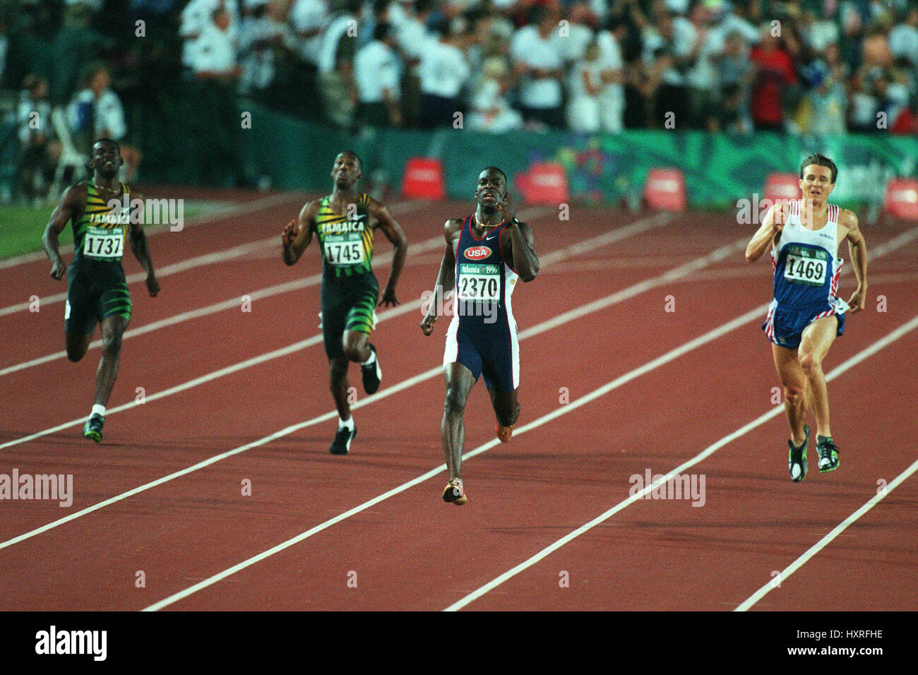 Michael johnson 1996 hi-res stock photography and images - Alamy