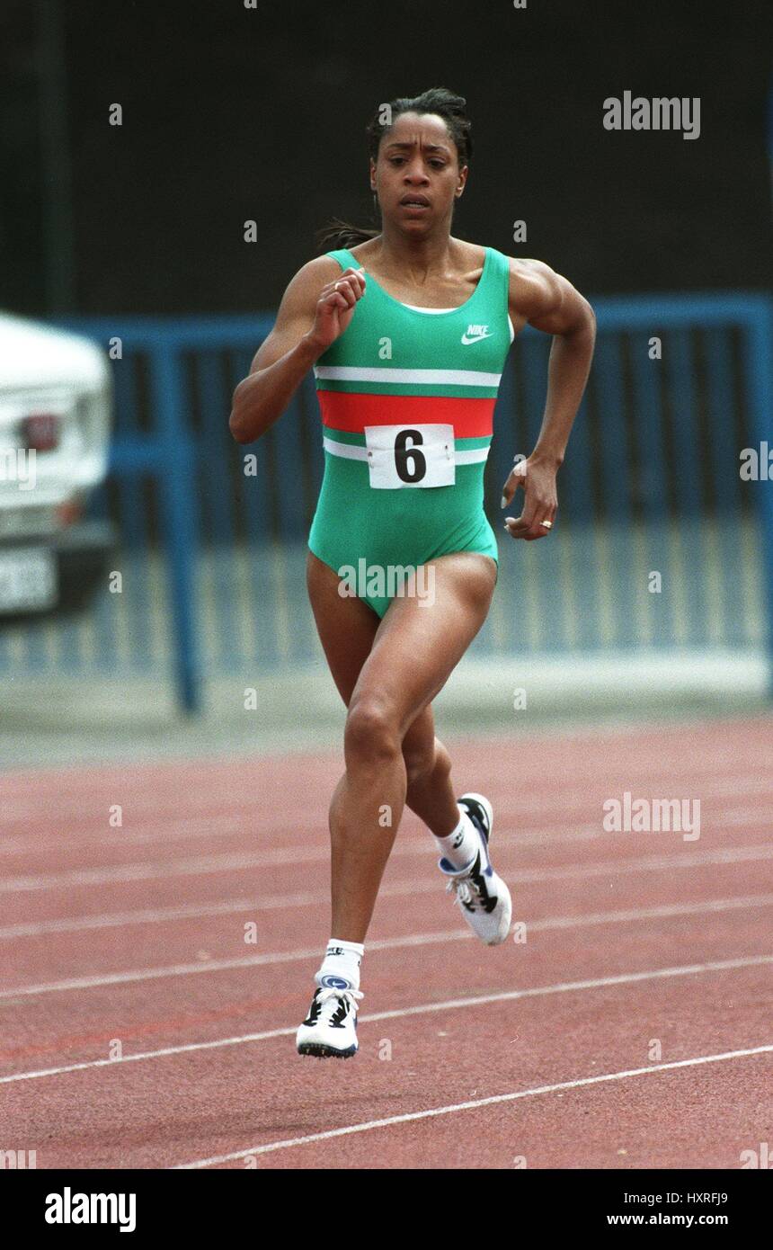 DIANE MODAHL 800 METRES 04 May 1996 Stock Photo - Alamy
