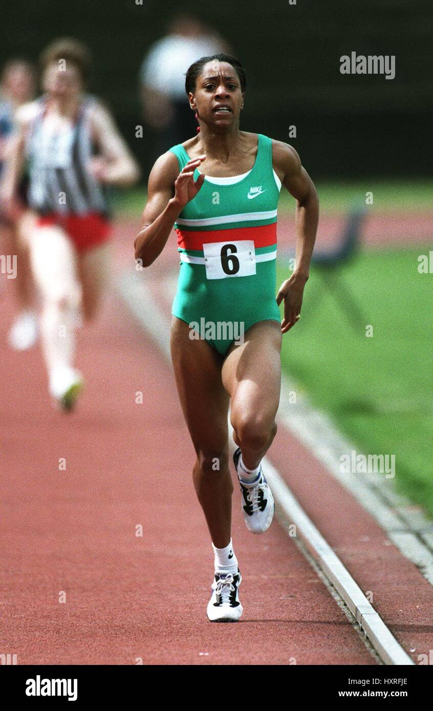 DIANE MODAHL 800 METRES 06 May 1996 Stock Photo - Alamy