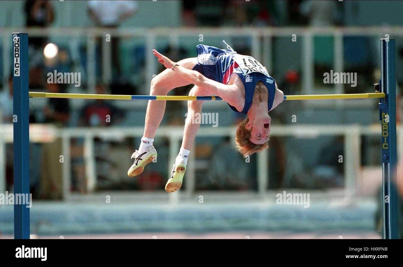 STEVE SMITH WORLD ATHLETICS CHAMPS GOTHBRG 06 August 1995 Stock Photo ...