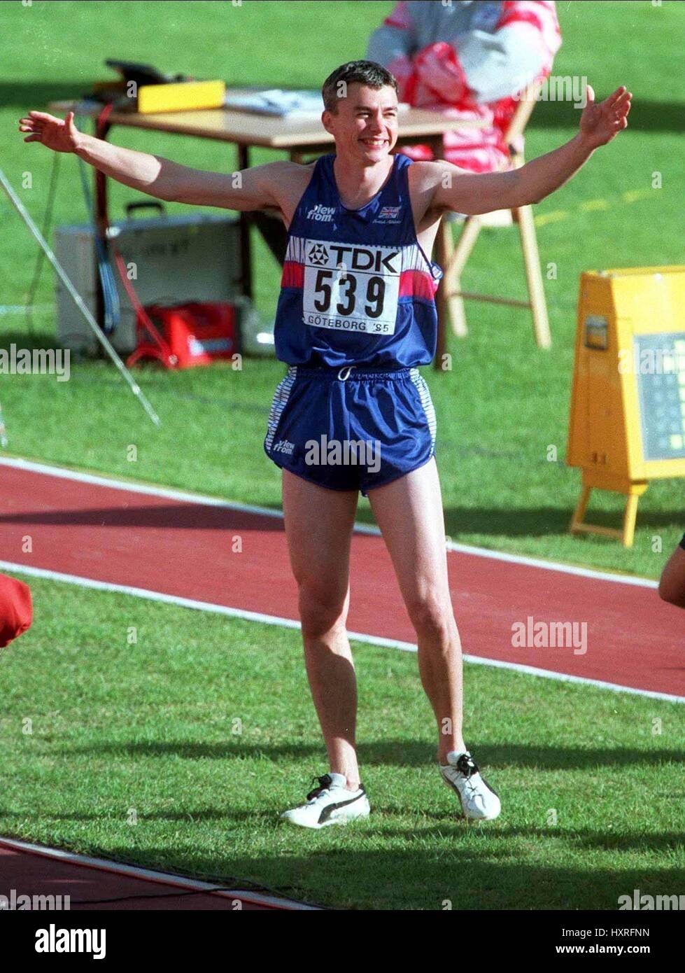 JONATHAN EDWARDS WORLD ATHLETIC CHAMPS GOTHNBRG 07 August 1995 Stock ...