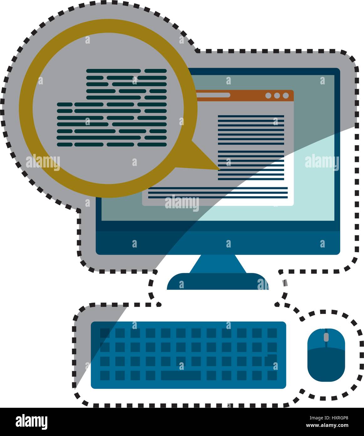 Website internet page Stock Vector Image & Art - Alamy