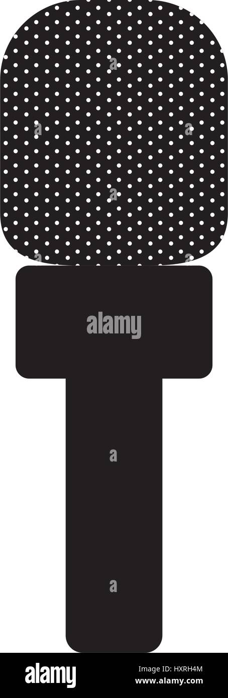 Interview microphone equipment Stock Vector Image & Art - Alamy