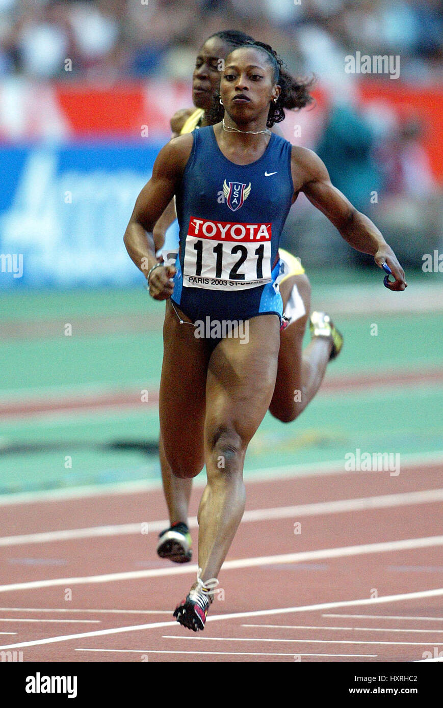 GAIL DEVERS 100 METRES STADE DE FRANCE ST DENIS PARIS FRANCE 23 ...