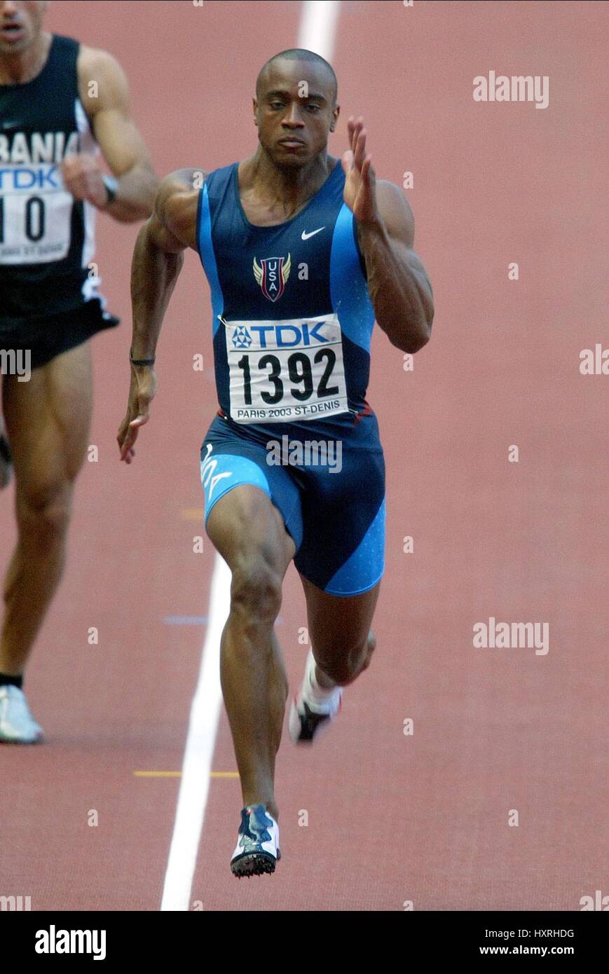 JON DRUMMOND 100 METRES STADE DE FRANCE ST DENIS PARIS FRANCE 24 August ...