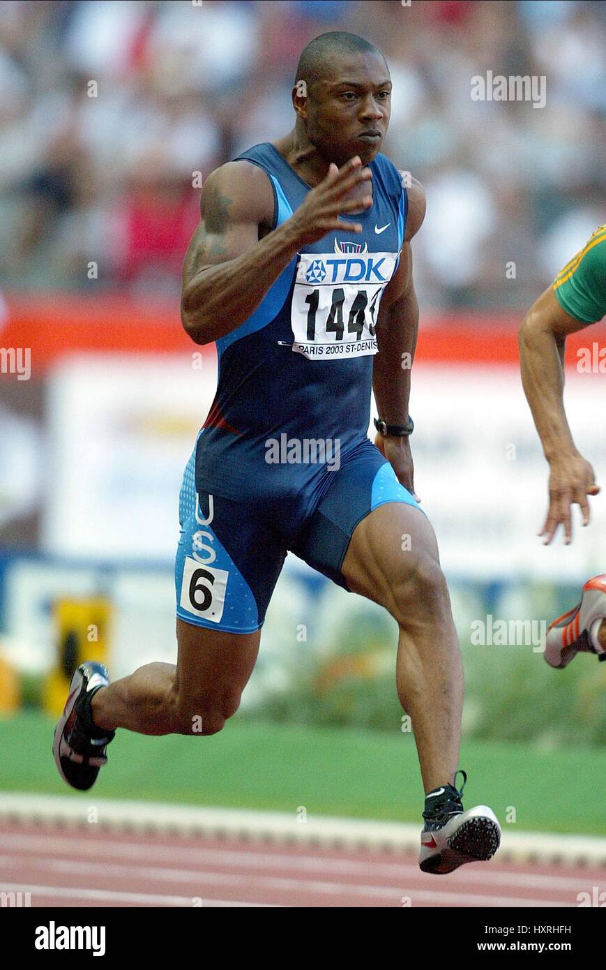 BERNARD WILLIAMS 100 METRES STADE DE FRNACE ST DENIS PARIS FRANCE 24 ...