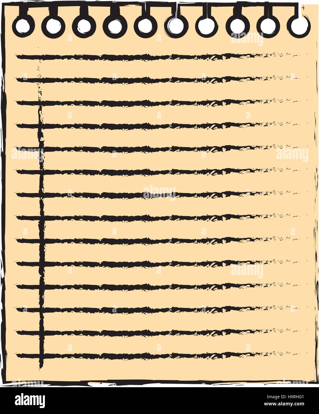 Paper sheet note Stock Vector Image & Art - Alamy