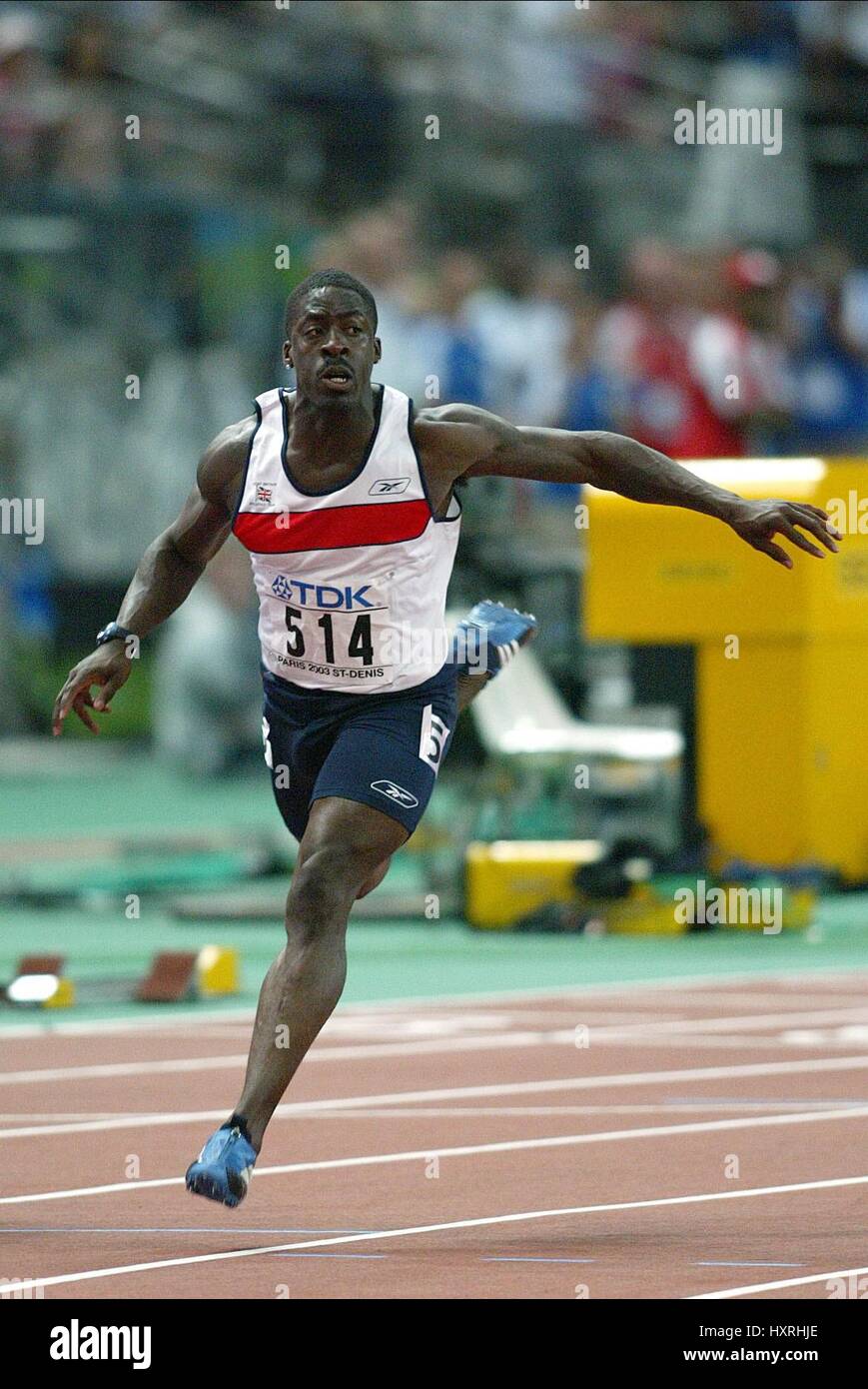 DWAIN CHAMBERS 100 METRES STADE DE FRANCE ST DENIS PARIS FRANCE 24 ...